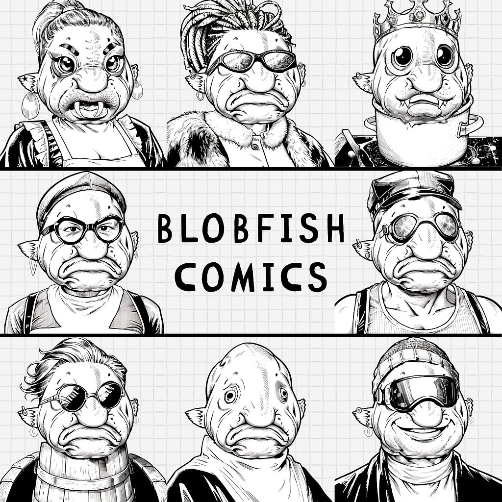 Mint Blobfish Comics | Stargaze
